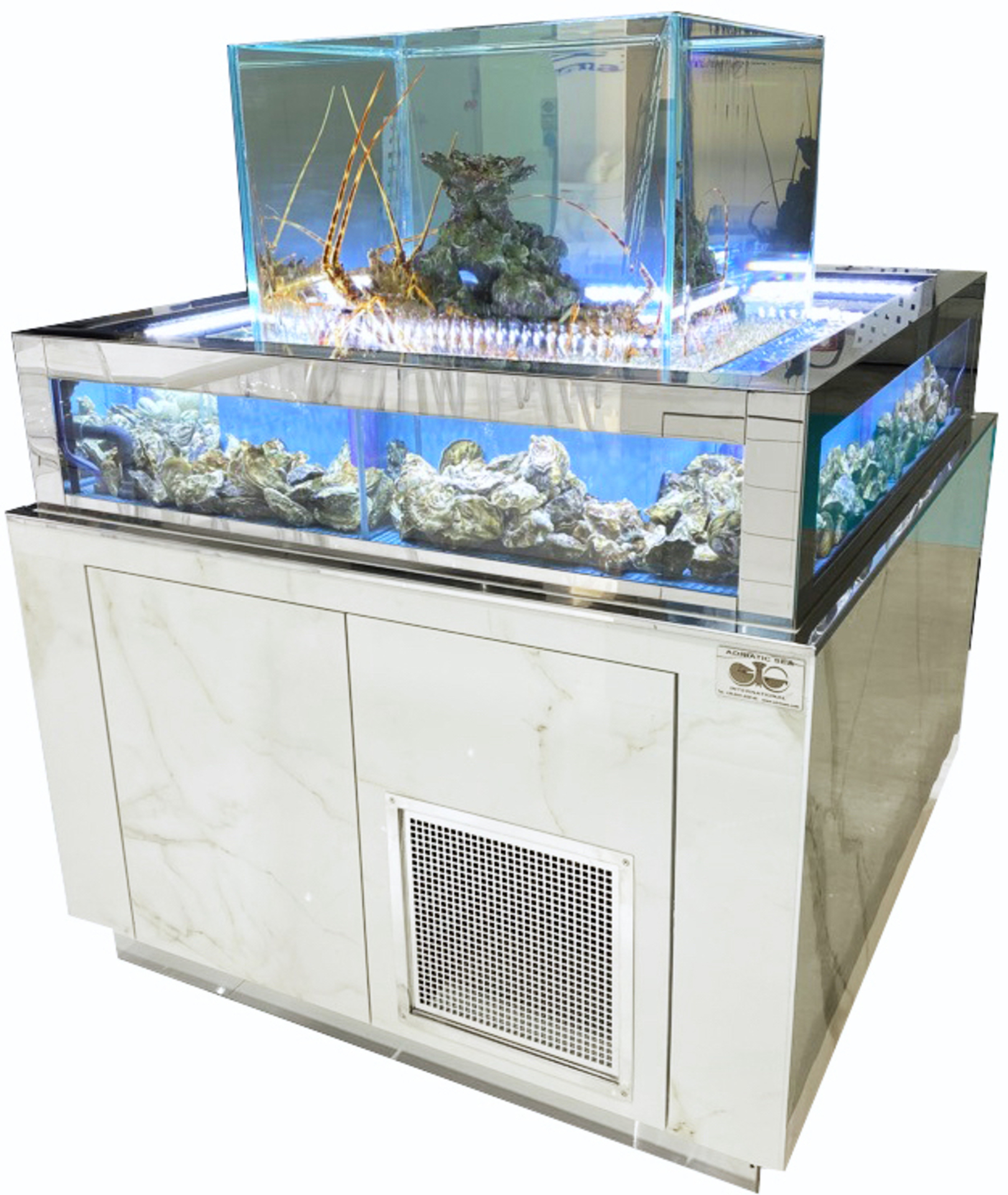 ΒΙΤΡΙΝΑ ΕΝΥΔΡΕΙΟ ADRIATICSEA CUBE